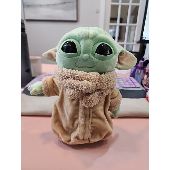 Mattel | Toys | Star Wars Mandalorian Grogu The Child Baby Yoda Plush ...
